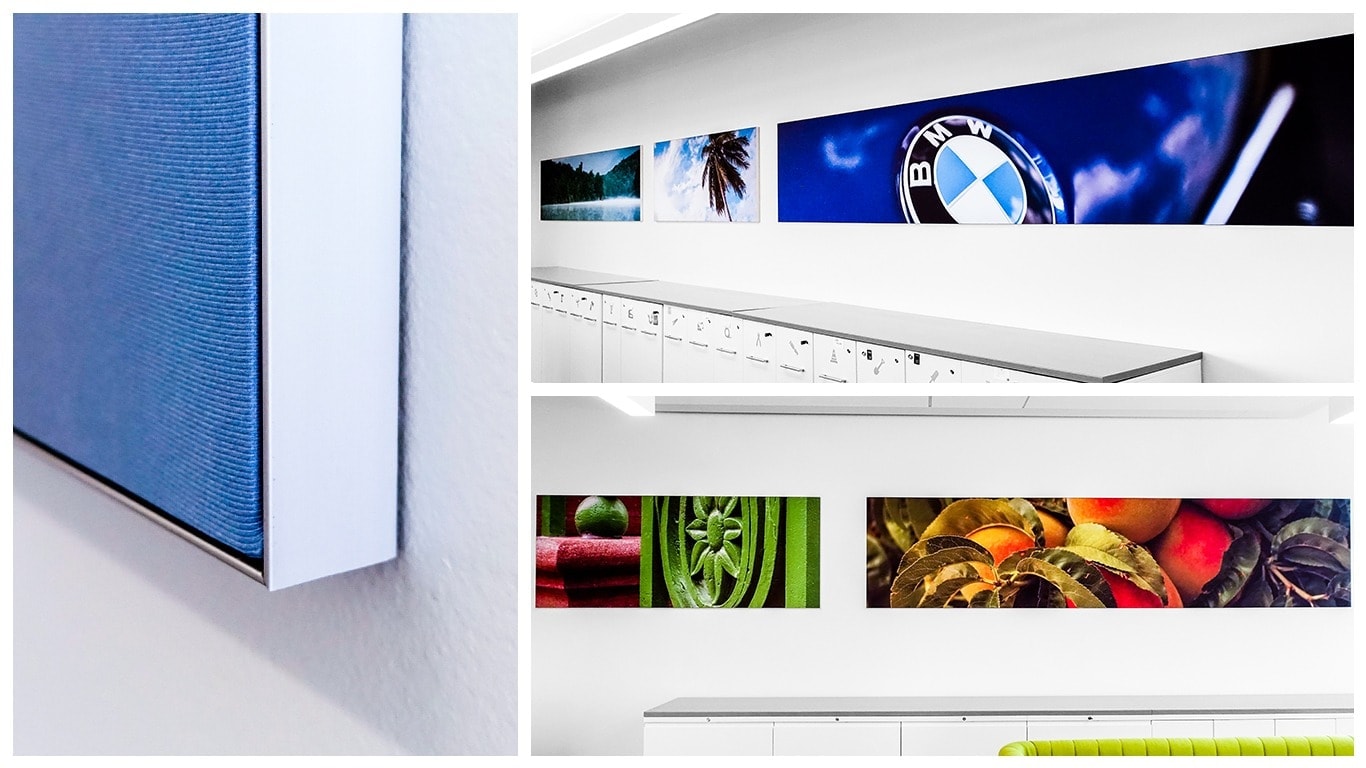 Featured Projects- Framed Environmental Graphics - Vision Printing and ...